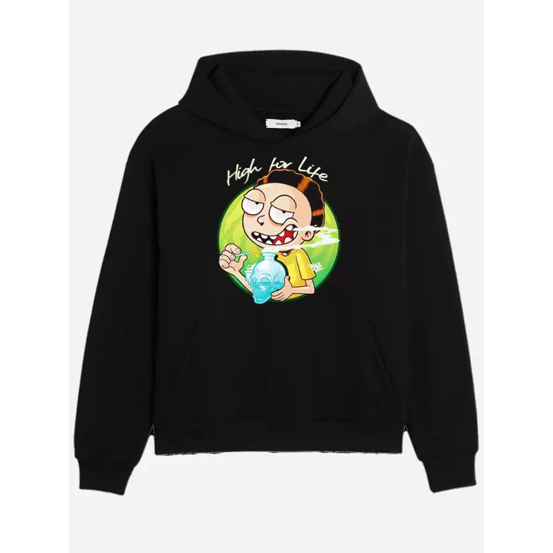 Morty-High-For-Life-Hoodie | Leather Jackets Direct