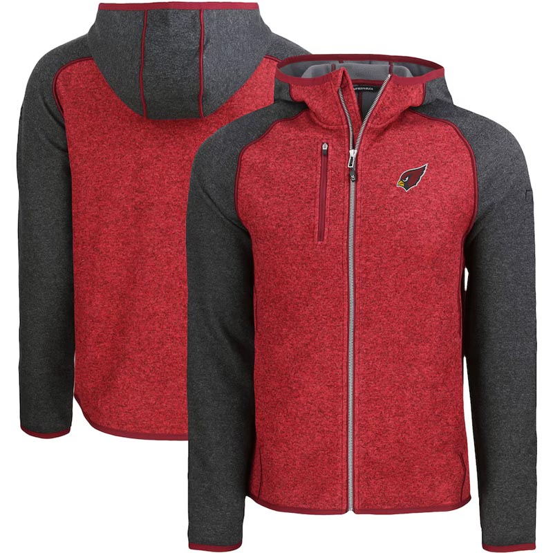 Arizona Cardinals Cardinal Mainsail Hooded Jacket | Leather Jacket Direct