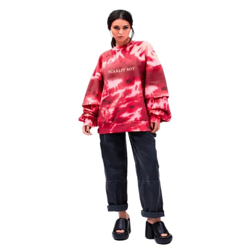 Scarlet Rot Dual Sleeves Sweater