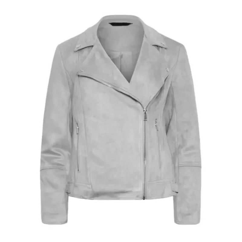 Womens Grey Jacket | Leather Jackets Direct