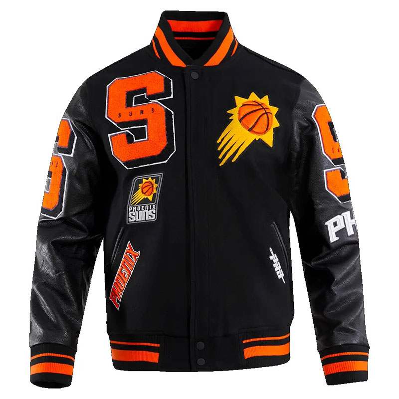 Phoenix Suns Team players Varsity Jacket | Leather Jackets Direct