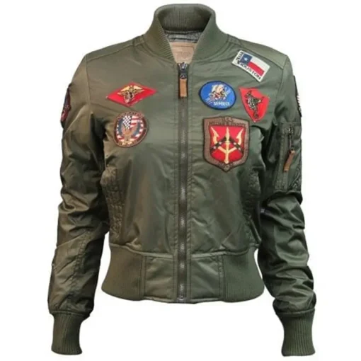 Miss Top Gun MA-1 Bomber Jacket | Top Gun Bomber Jacket
